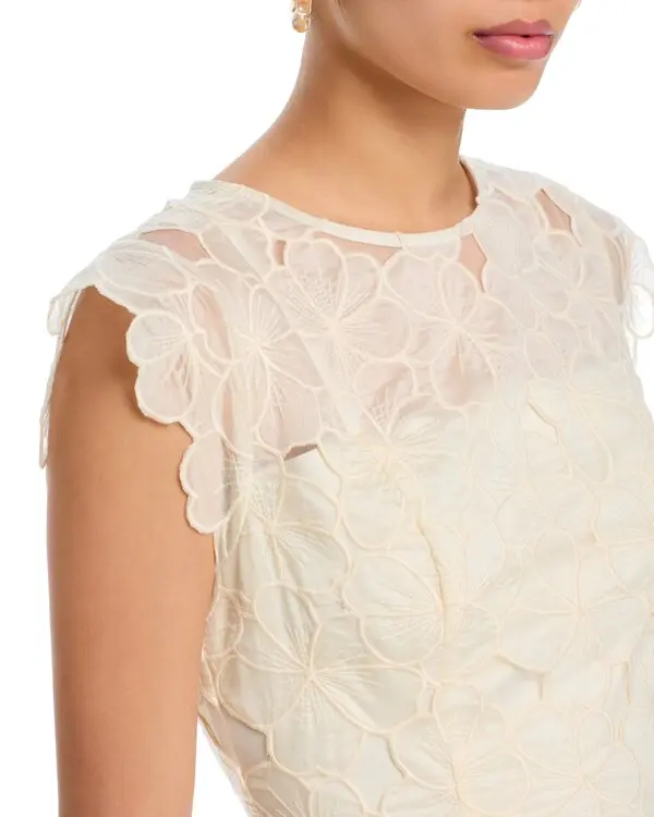 MILLY Myla Embroidered Mini Dress