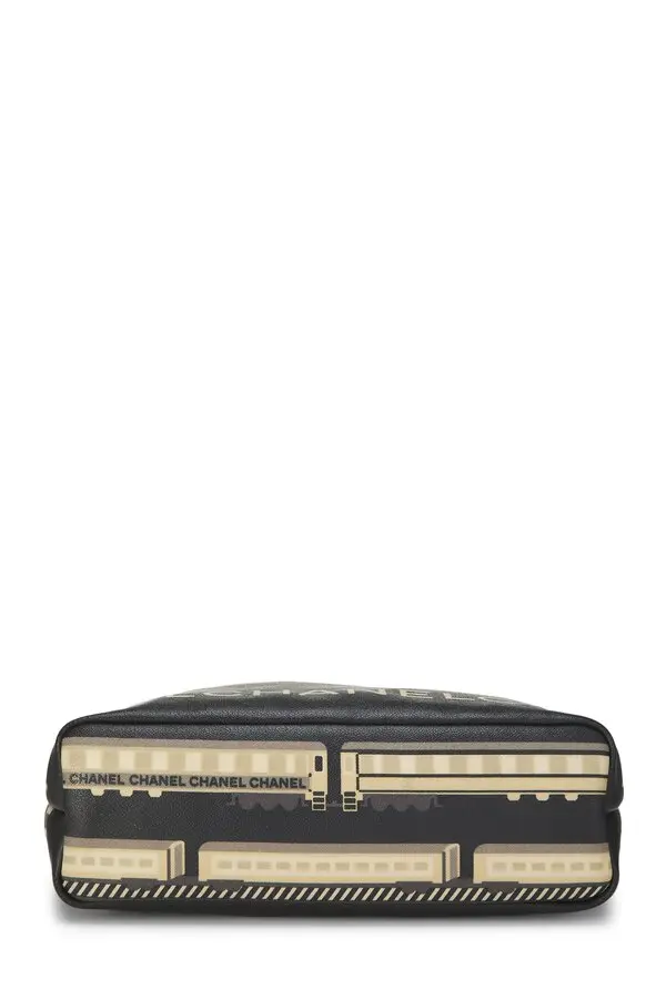 Chanel Coated Canvas Le Train Tote Bag
