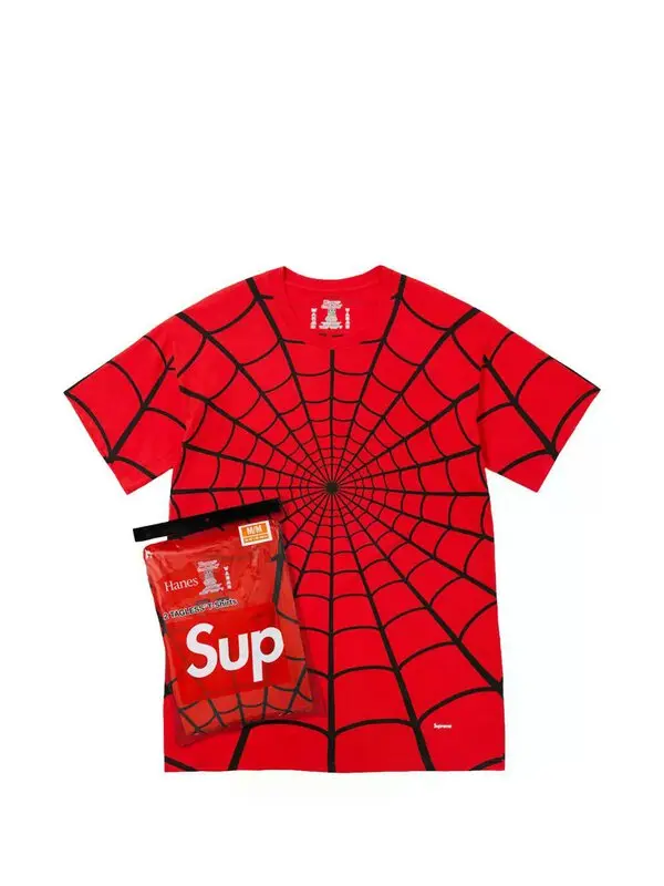 Supreme Hanes Spider-man Graphic-print T-shirt