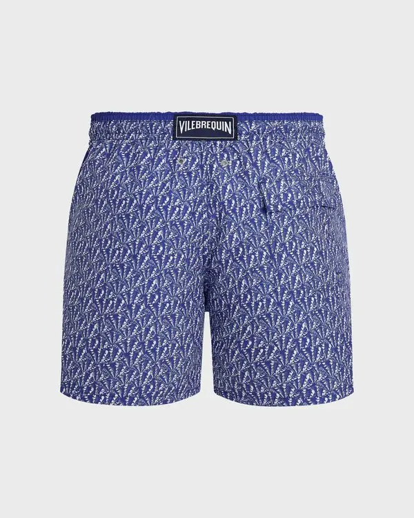 Vilebrequin Graphic Shells Swim Trunks - Blue