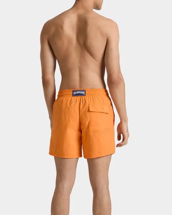 Vilebrequin Water-reactive Octopus Swim Trunks - Orange