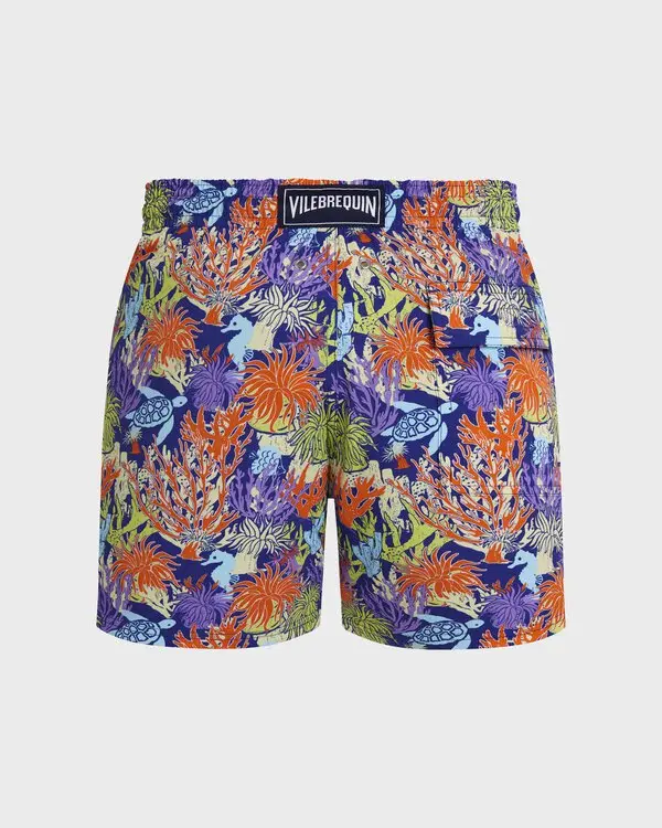 Vilebrequin Stretch Short Swim Trunks - Blue
