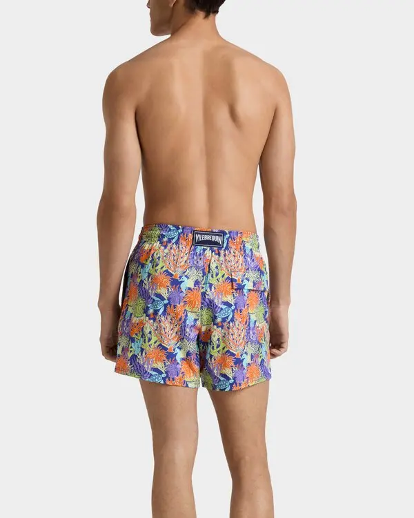 Vilebrequin Stretch Short Swim Trunks - Blue