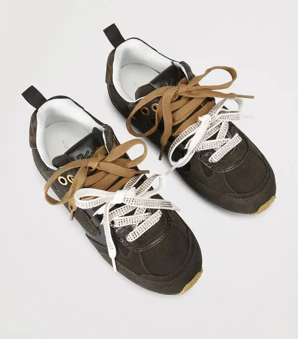 Kurt Geiger Suede Slim Runner Sneakers
