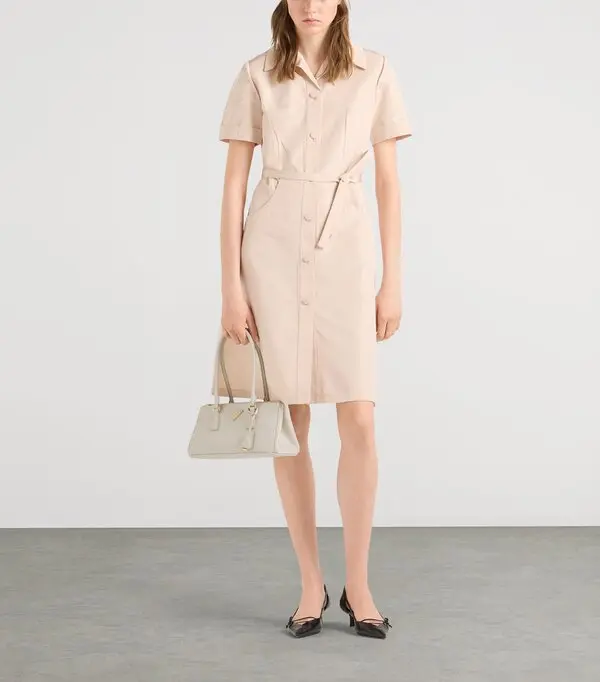 Prada Medium Leather Galleria Top-handle Bag - Neutral