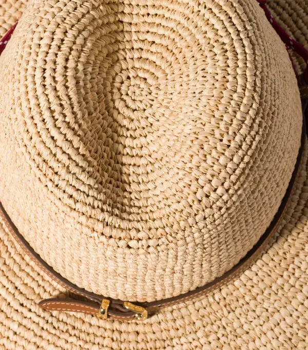 Miu Miu Raffia Wide-brim Hat
