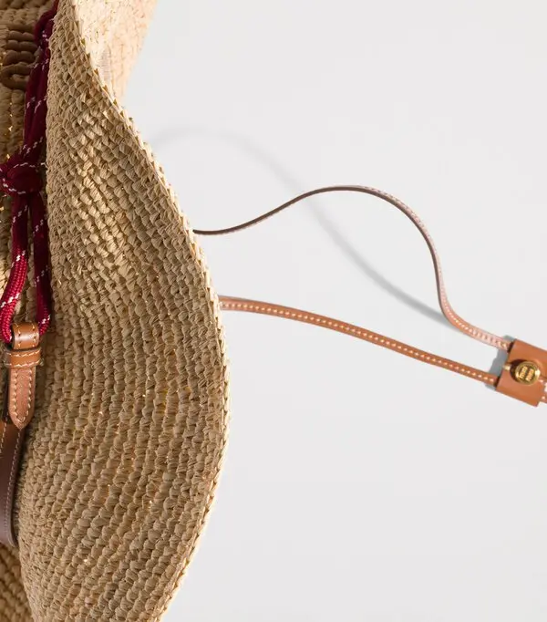 Miu Miu Raffia Wide-brim Hat