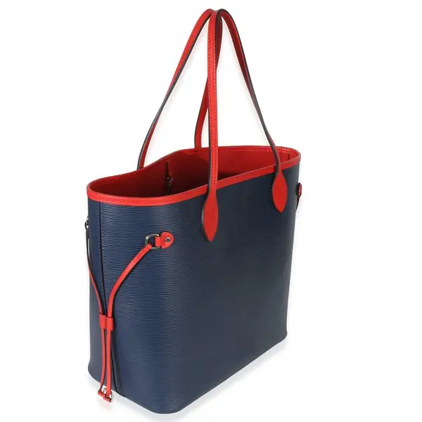 LOUIS VUITTON Epi Leather Neverfull Mm Tote Bag With Pochette