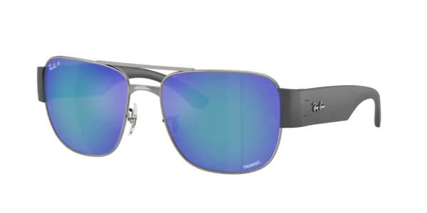 Ray-ban Aviator Sunglasses - Polarized+ Grey Mirror Blue