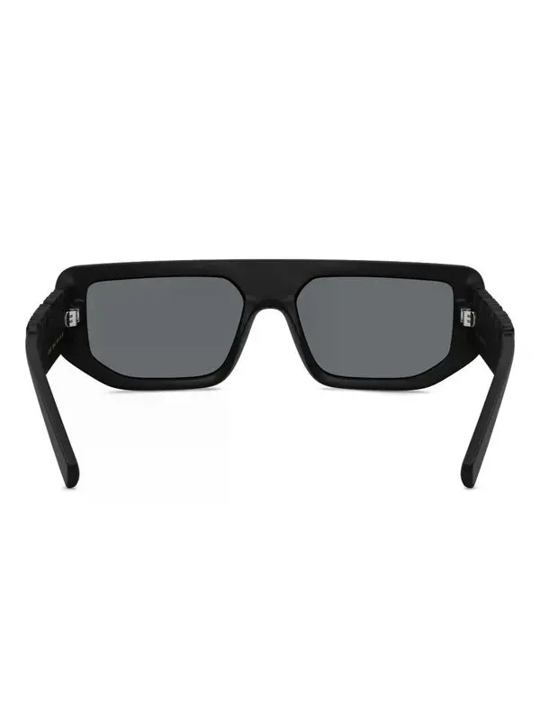 Dolce & Gabbana Dg6203 Embossed Rectangle-frame Sunglasses