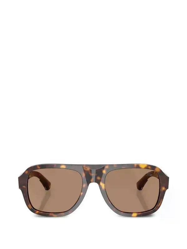 Burberry Square Frame Sunglasses - Brown