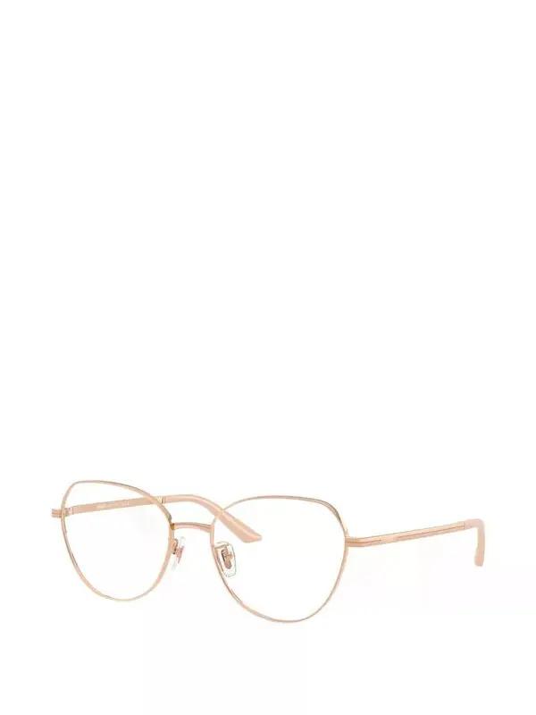 Versace Oval Frame Eyeglasses