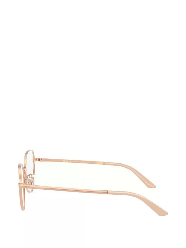 Versace Oval Frame Eyeglasses