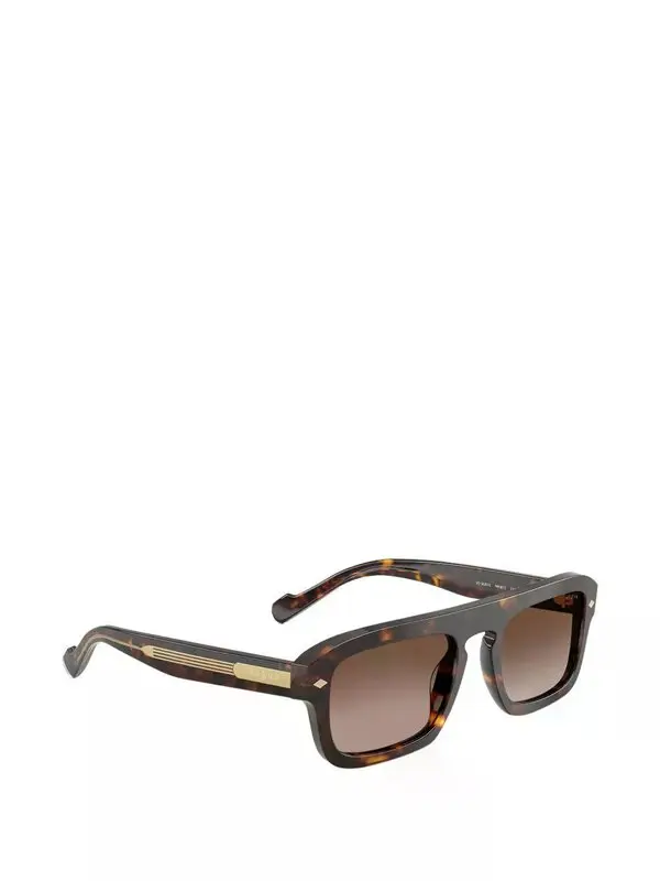 VOGUE EYEWEAR Tortoiseshell Effect Rectangle Frame Sunglasses