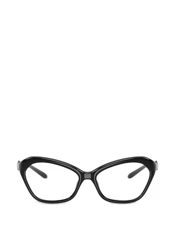 DIESEL® Logo Plaque Cat-eye Eyeglasses