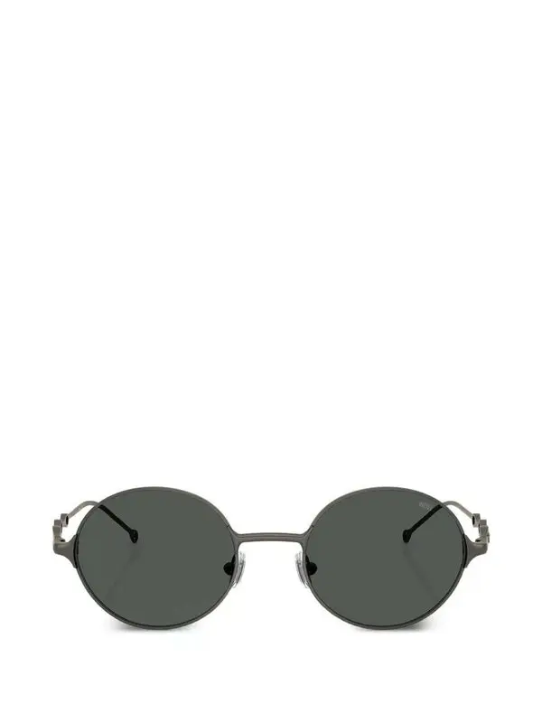 DIESEL® Round-frame Sunglasses With Cut-out Detailing