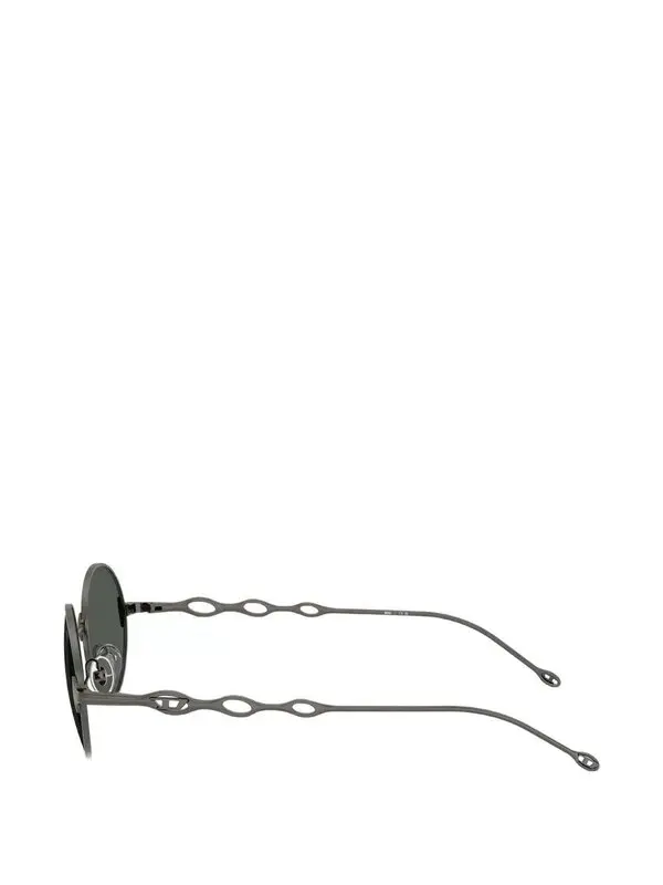 DIESEL® Round-frame Sunglasses With Cut-out Detailing
