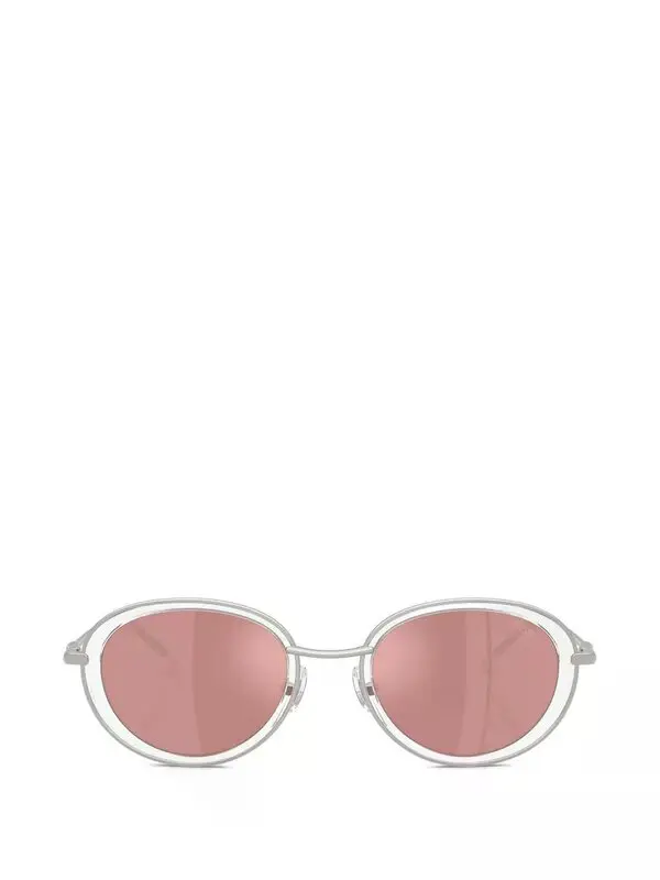 DIESEL® Round Frame Sunglasses - Silver