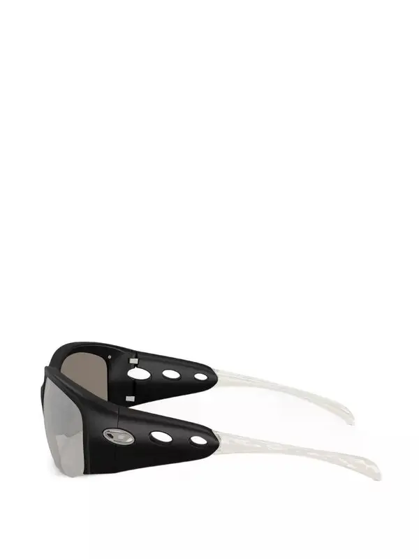DIESEL® Rectangular Frame Sunglasses