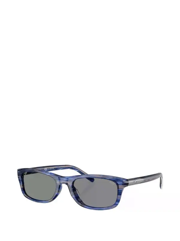 DIESEL® Rectangle Frame Sunglasses