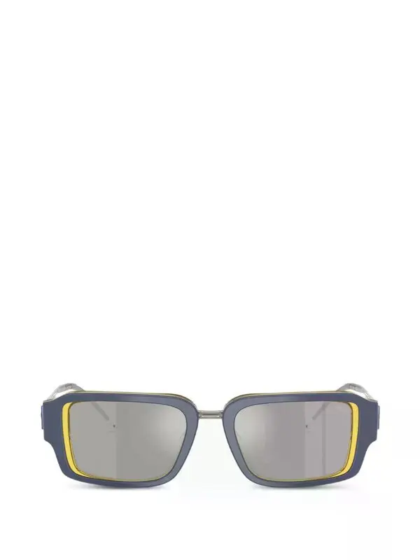 DIESEL® Rectangle Frame Sunglasses