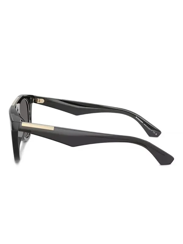 Burberry Pilot-frame Sunglasses With Gold-tone Detail
