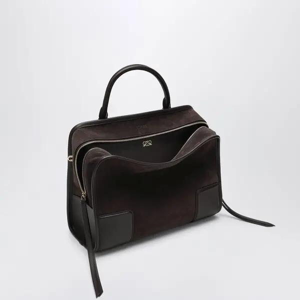 Loewe Large Suede Amazona 180 Bag