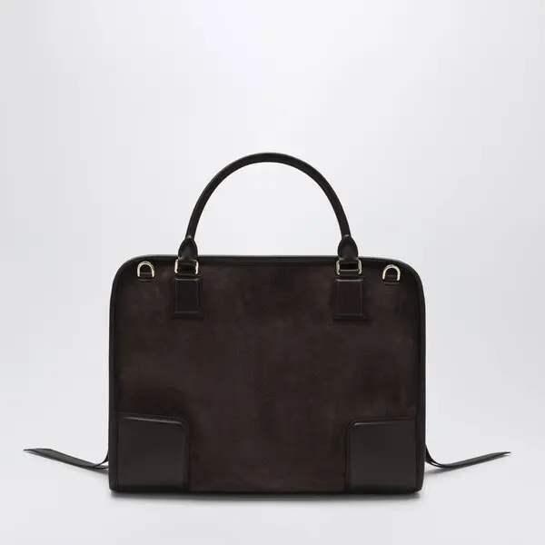 Loewe Large Suede Amazona 180 Bag