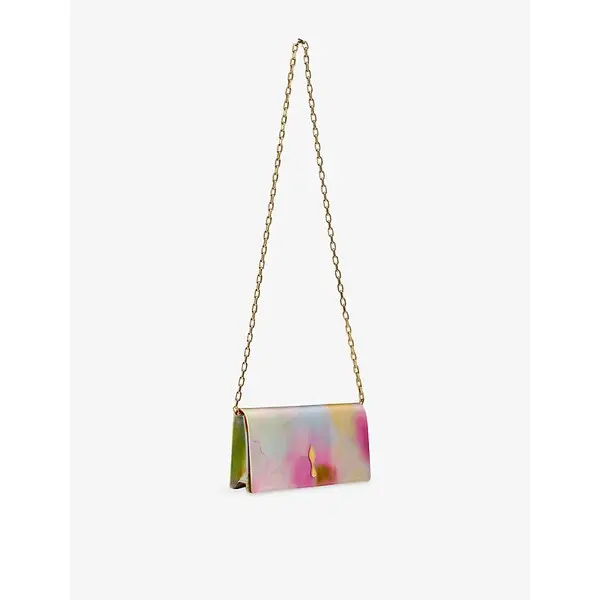 CHRISTIAN LOUBOUTIN Bettina Botanica Clutch - Multi/gold