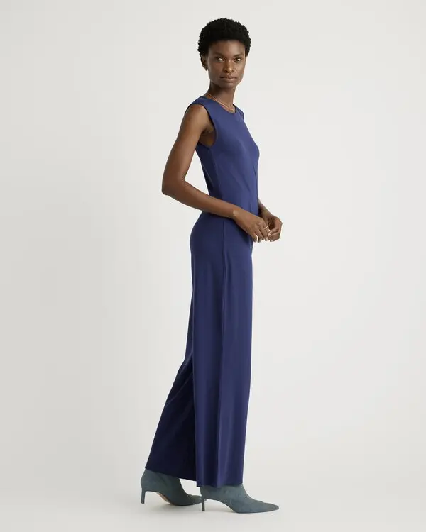 Quince Tencel Jersey Tank Top Jumpsuit
