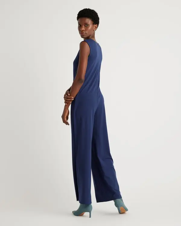 Quince Tencel Jersey Tank Top Jumpsuit