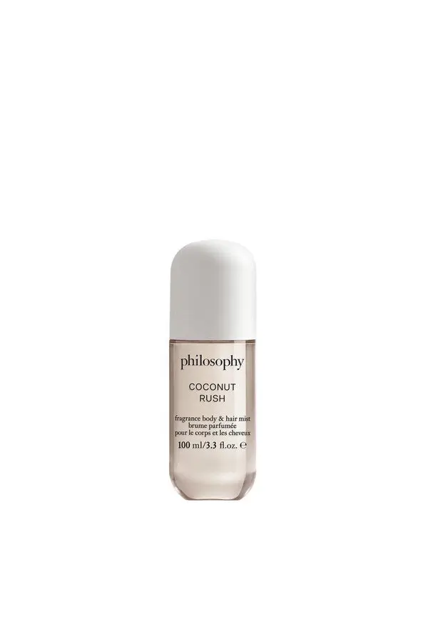 PHILOSOPHY Body &amp Hair Fragrance Mist Coconut Rush - Aqua