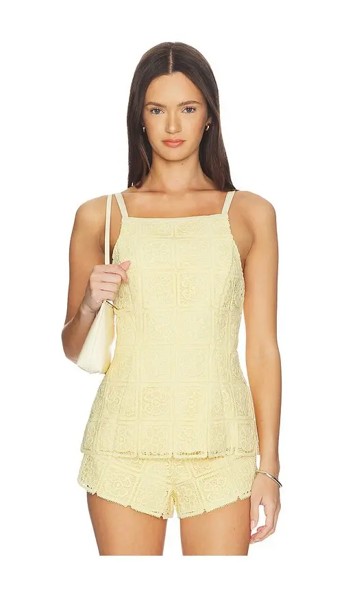 Amanda Uprichard X Alaska Lace Top