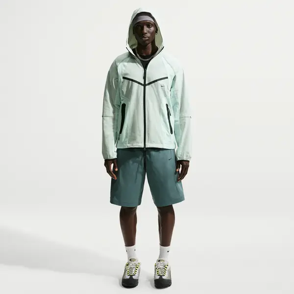 Nike Tech Dri-fit Woven Full-zip Color-block Windrunner Jacket
