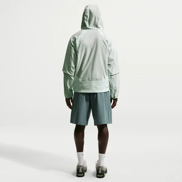 Nike Tech Dri-fit Woven Full-zip Color-block Windrunner Jacket