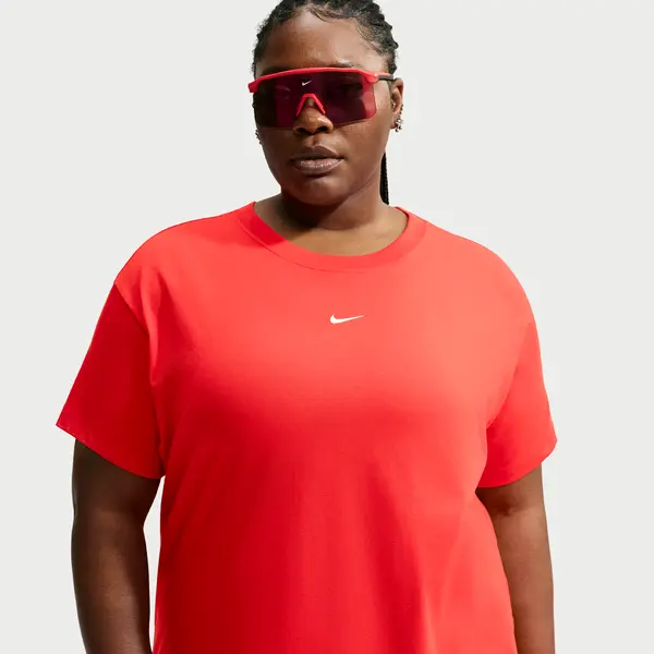 Nike Classic Oversized Cotton T-shirt - Red