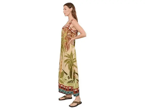 Vince Camuto Smocked Bodice Maxi Dress