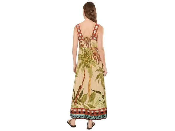 Vince Camuto Smocked Bodice Maxi Dress