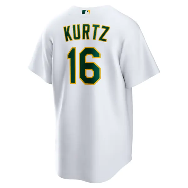 Nike Nick Kurtz Athletics Mlb Replica Jersey