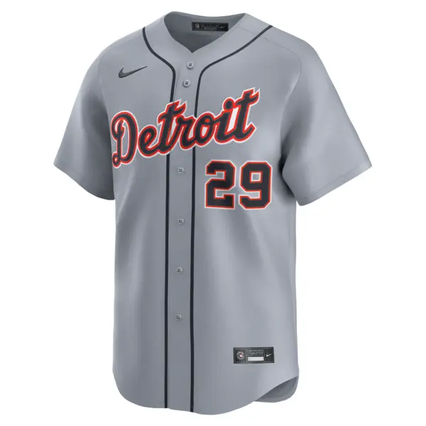 Nike Tarik Skubal Detroit Tigers Mlb Limited Jersey - Grey