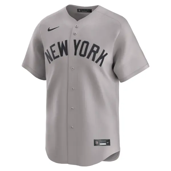 Nike Giancarlo Stanton New York Yankees Dri-fit Mlb Limited Jersey - Grey