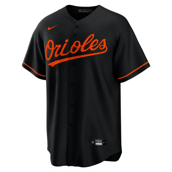 Nike Pete Alonso Baltimore Orioles Mlb Replica Jersey - Black