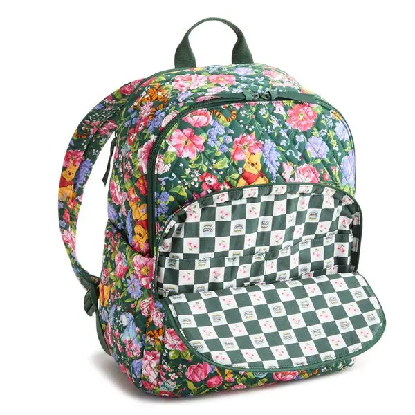 VERA BRADLEY Disney Winnie The Pooh Springtime Bancroft Backpack