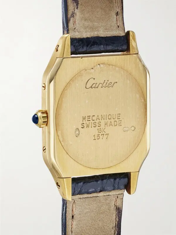 Stephanie Windsor Cartier Vintage 1998 Santos Dumont Mini 26mm 18