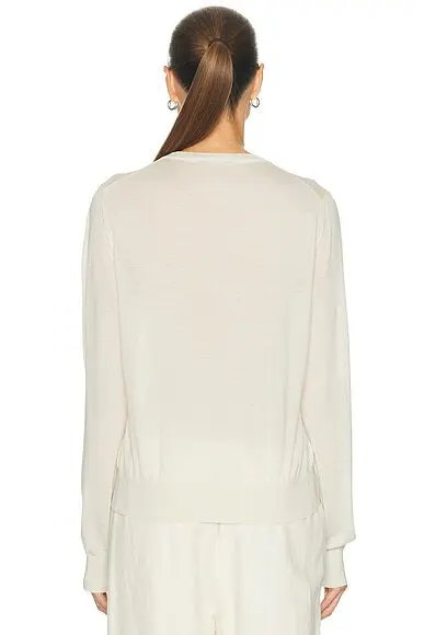 Wardrobe.NYC Fine Knit Long Sleeve Top