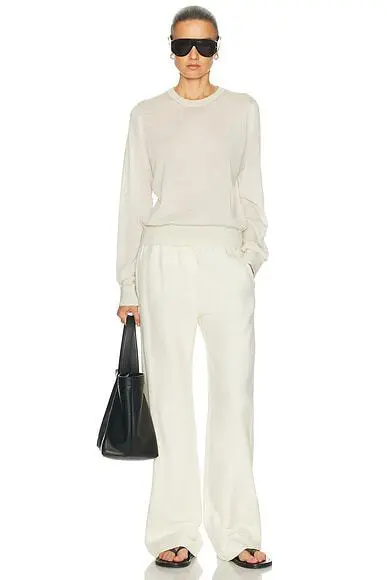 Wardrobe.NYC Fine Knit Long Sleeve Top