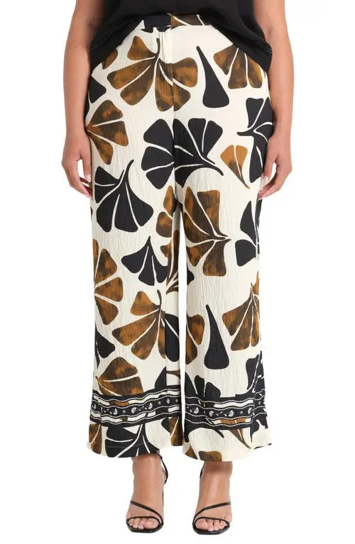 ESTELLE Elaris Wide Leg Pants - Geo Stone