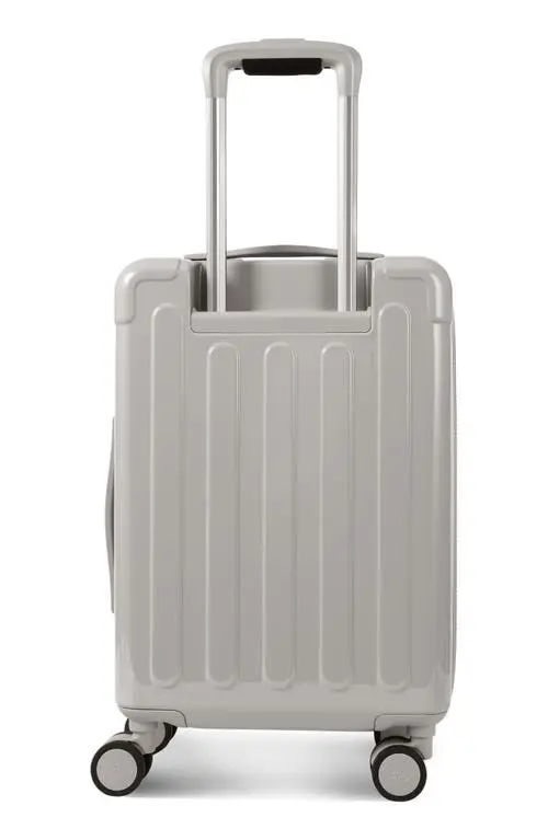 HEDGREN Nostos Glossy Spinner Carry-on Luggage - Pebble