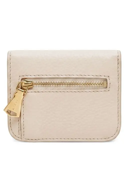 AIMEE Pucker Up Leather Wallet - Limestone