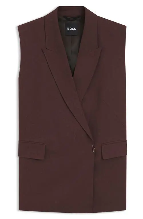 BOSS Jankania Linen Blend Vest
